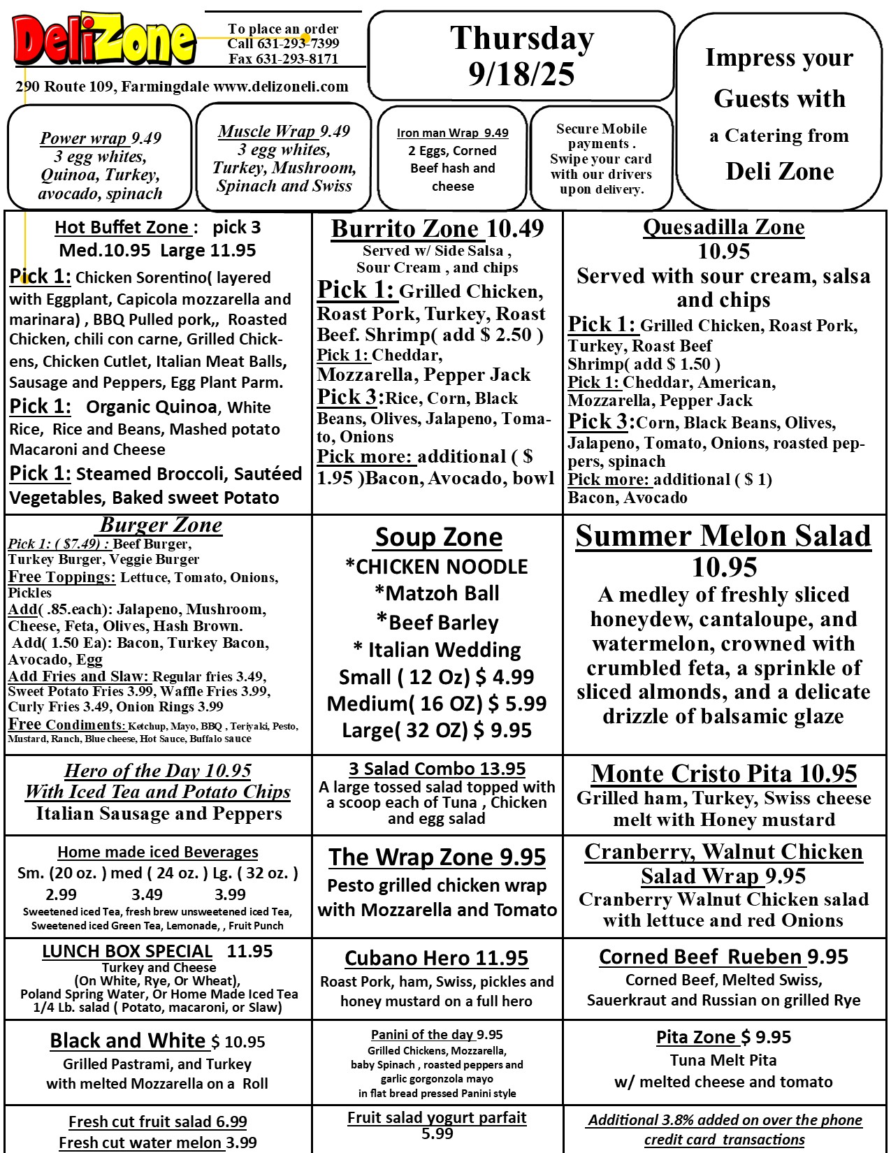 Thursday - Bagel Works